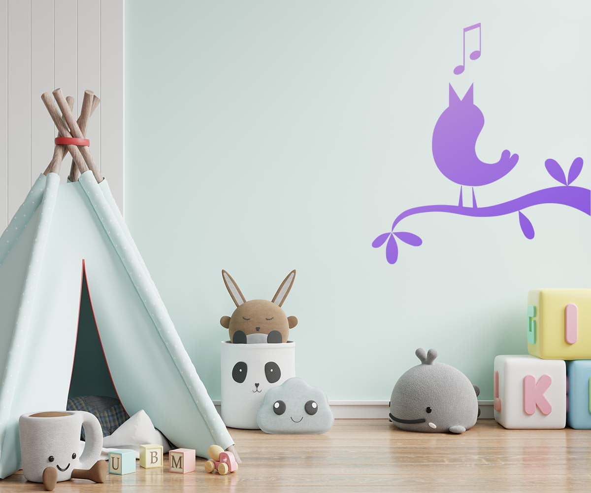 Bird Singing Stencil - Art and Wall Stencil (30"x30") - Walmart.com