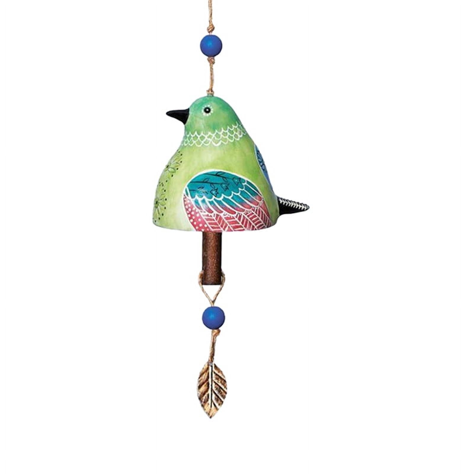 Bird Song Bell Garden Decoration,Hanging Rustic Wind Chime, Pendant ...