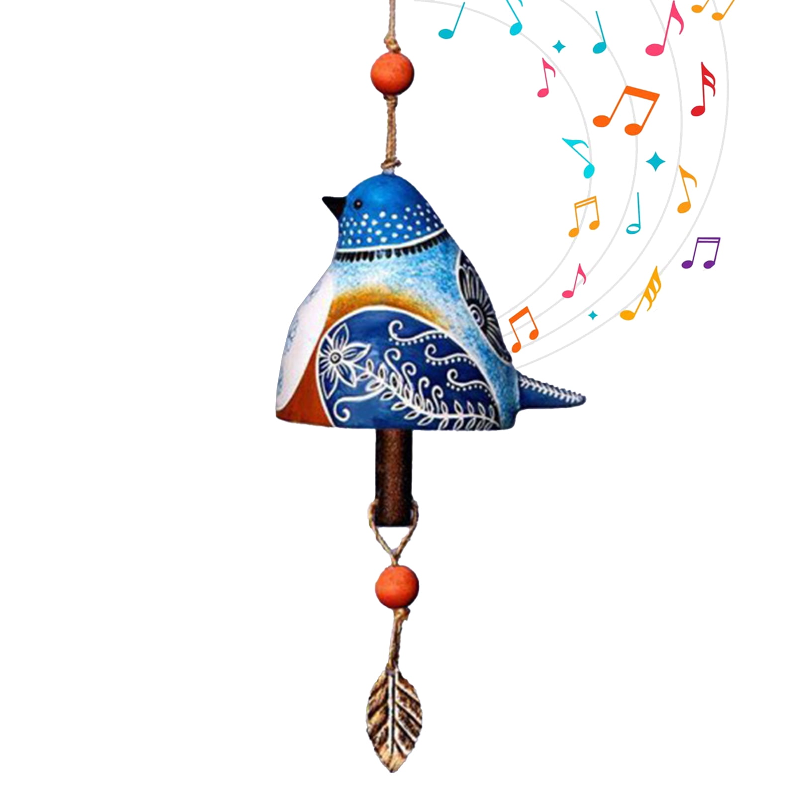 Bird Song Bell Wind Chimes, Resin Bird Song Bell Garden Decoration ...
