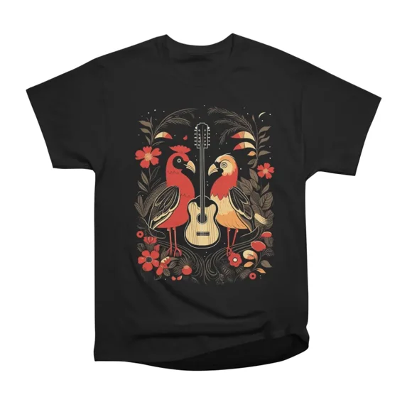 Bird Song T-Shirt Tee Gift For Him Merch For Her Apparel For Friend 2 ...