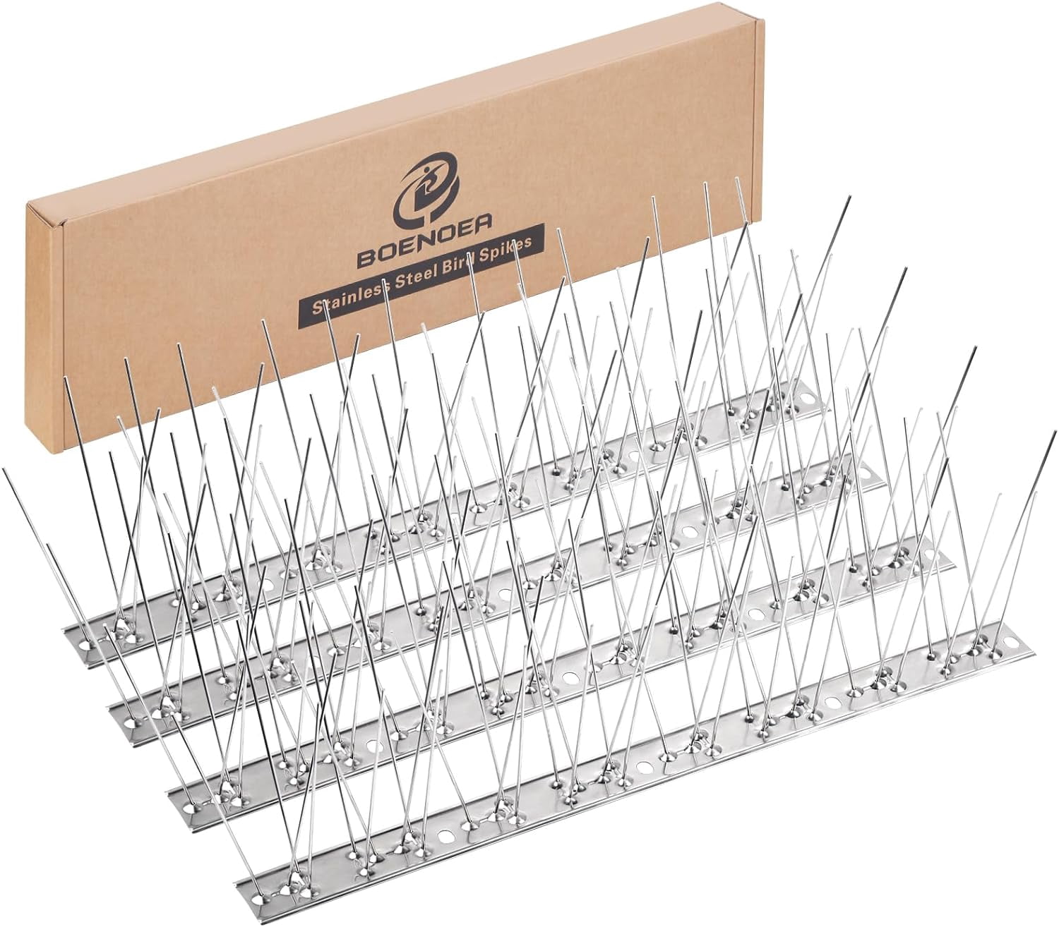 Bird Spikes, Bird Devices Outdoor of Stainless Steel for Fence ...