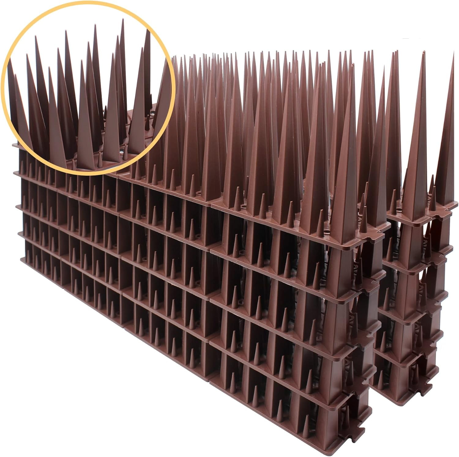 Bird Spikes Bird Deterrent Spikes with 10cm Long Spike for Pigeons Keep ...