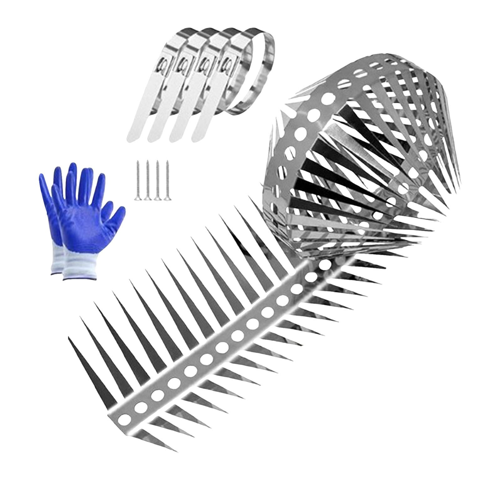 Bird Spikes for Outside, Squirrel Deterrent & Bird Deterrents for ...