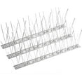 Bird Spikes Stainless Steel Durable Bird Repellent for Small Birds, Poop-Disassembled Anti Bird ...
