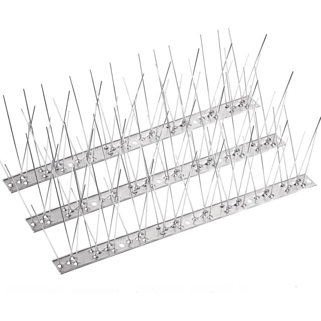 Bird Spikes Stainless Steel Durable Bird Repellent for Small Birds ...