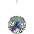 Bird Stained Glass Suncatchers, Window Hangers, Indoor Outdoor Garden ...