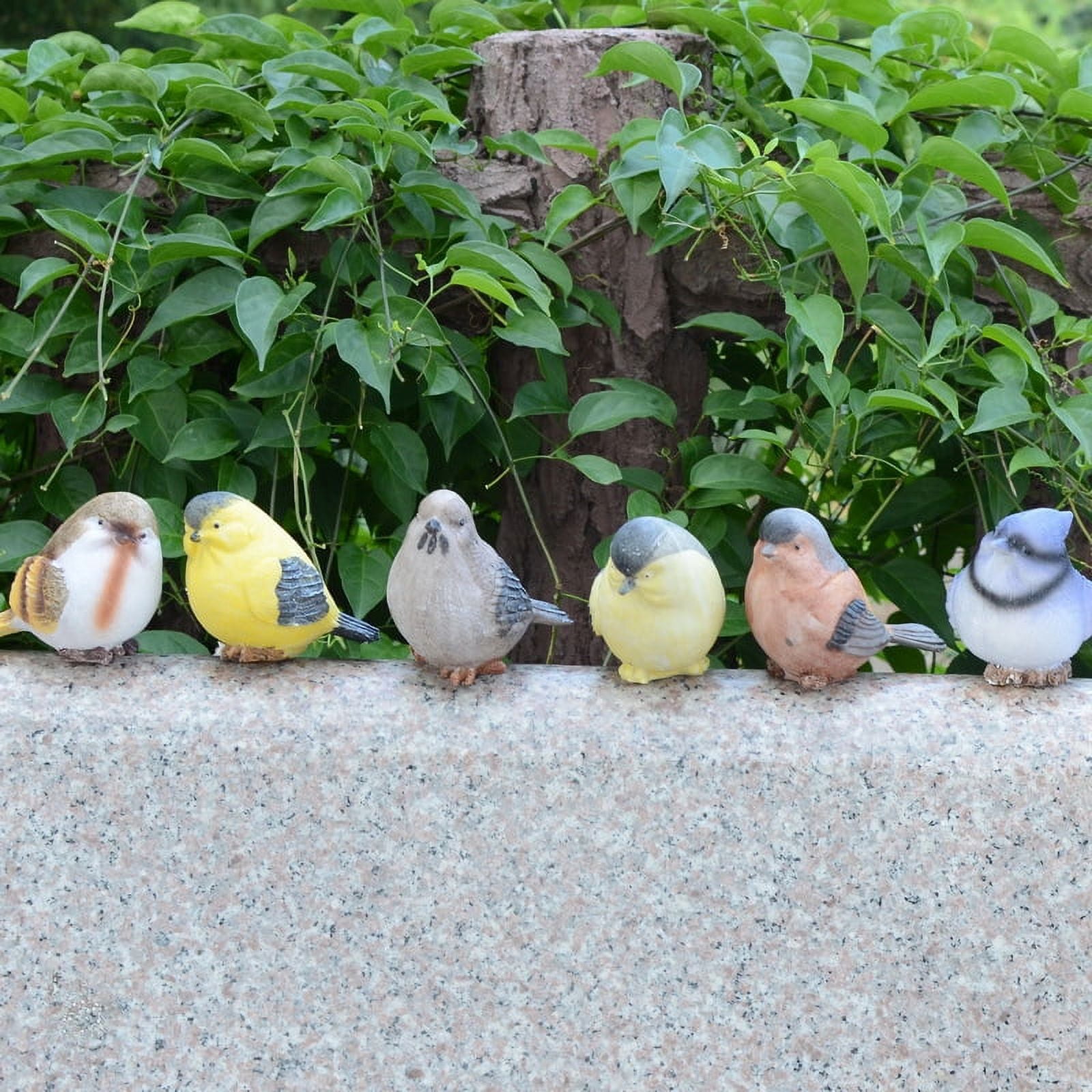 Bird Statues, Bird Figurine Home Decor, Bird Sculpture for Garden ...