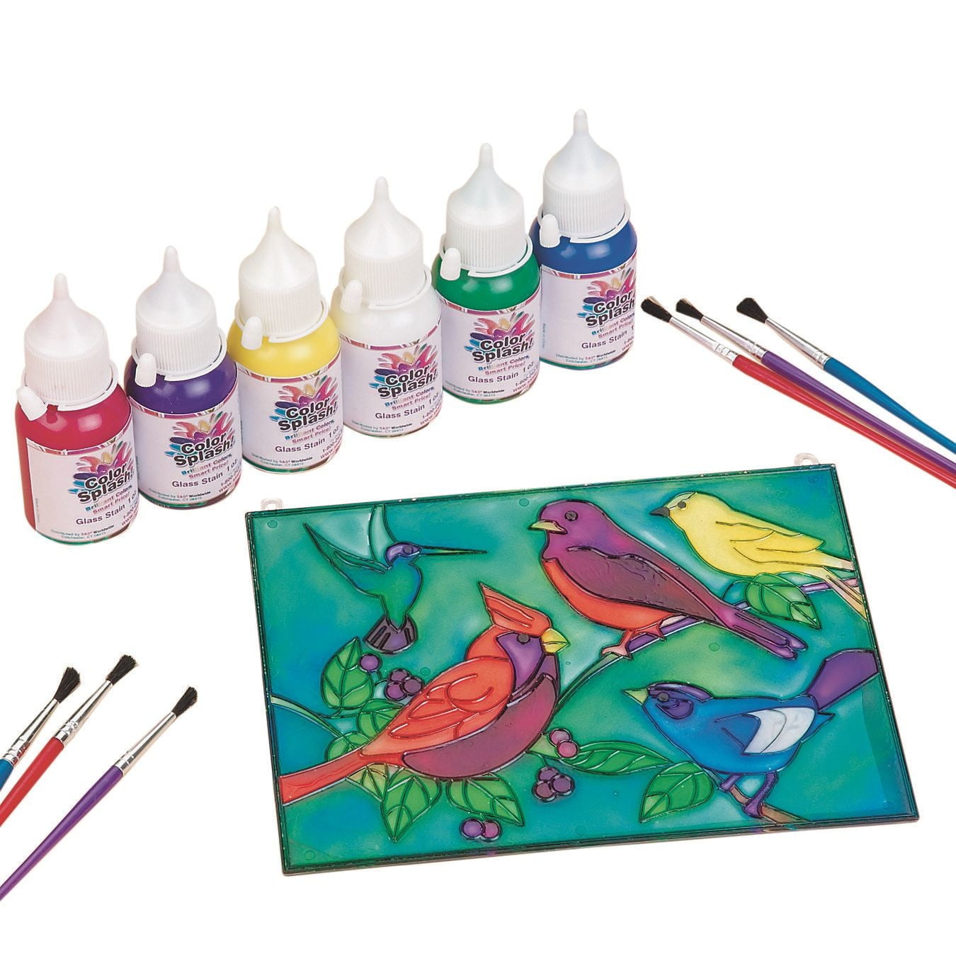 Bird Sun Catcher Craft Kit (Pack of 12) - Walmart.com