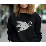 Bird T-Shirt, Flying Bird, Retro Bird Shirt, Distressed, Crewneck T ...