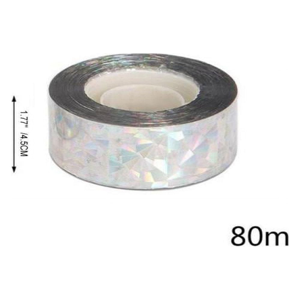 Bird Tape Bird 80M Scare Tape Audible Repellent Fox Pigeons Repeller ...