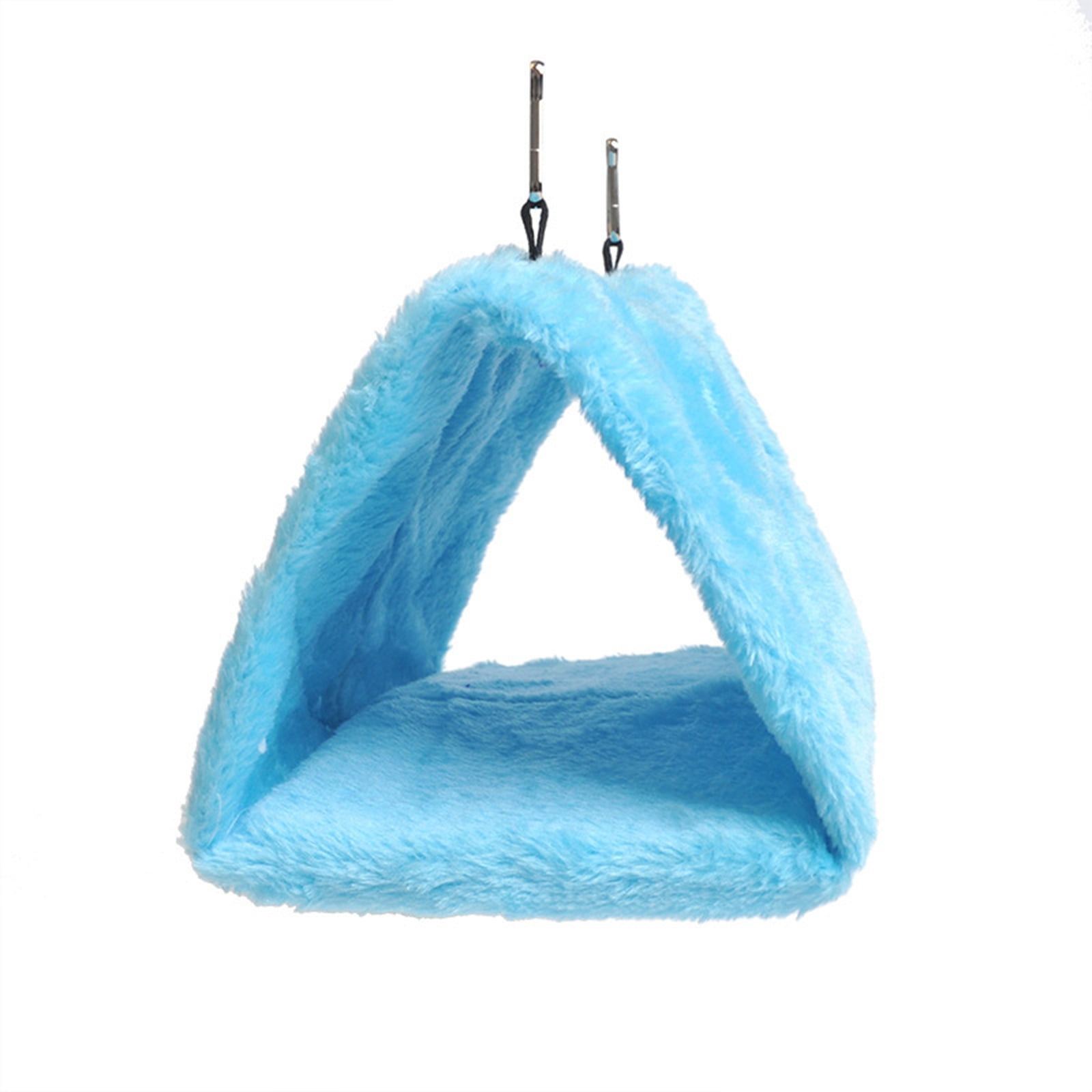 Bird Tent, Blue Plush Hanging Bird Bed for Cage – Cozy Warm Nest for ...