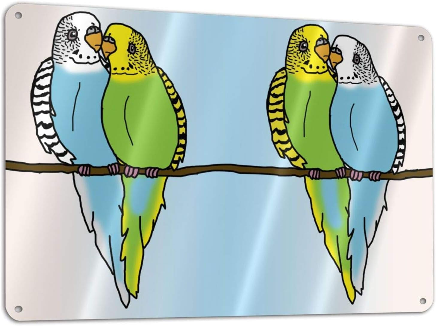 Bird Tin Signs Wall Decor for Bars,Restaurants,Cafes Pubs Metal Tin ...