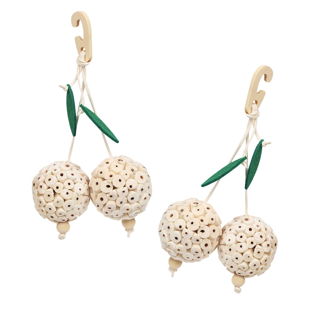 Bird Toy Tearing Cluster Chewing Toy for Teeth Molar Sphere Cage ...
