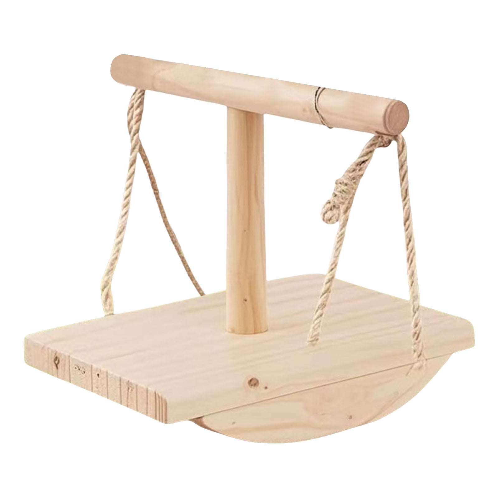 Bird Training Playgrounds Natural Swing Stand Intelligence Enrichment ...