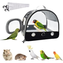 Halinfer Portable Bird Carrier , Bird Travel Backpack with Stainless ...