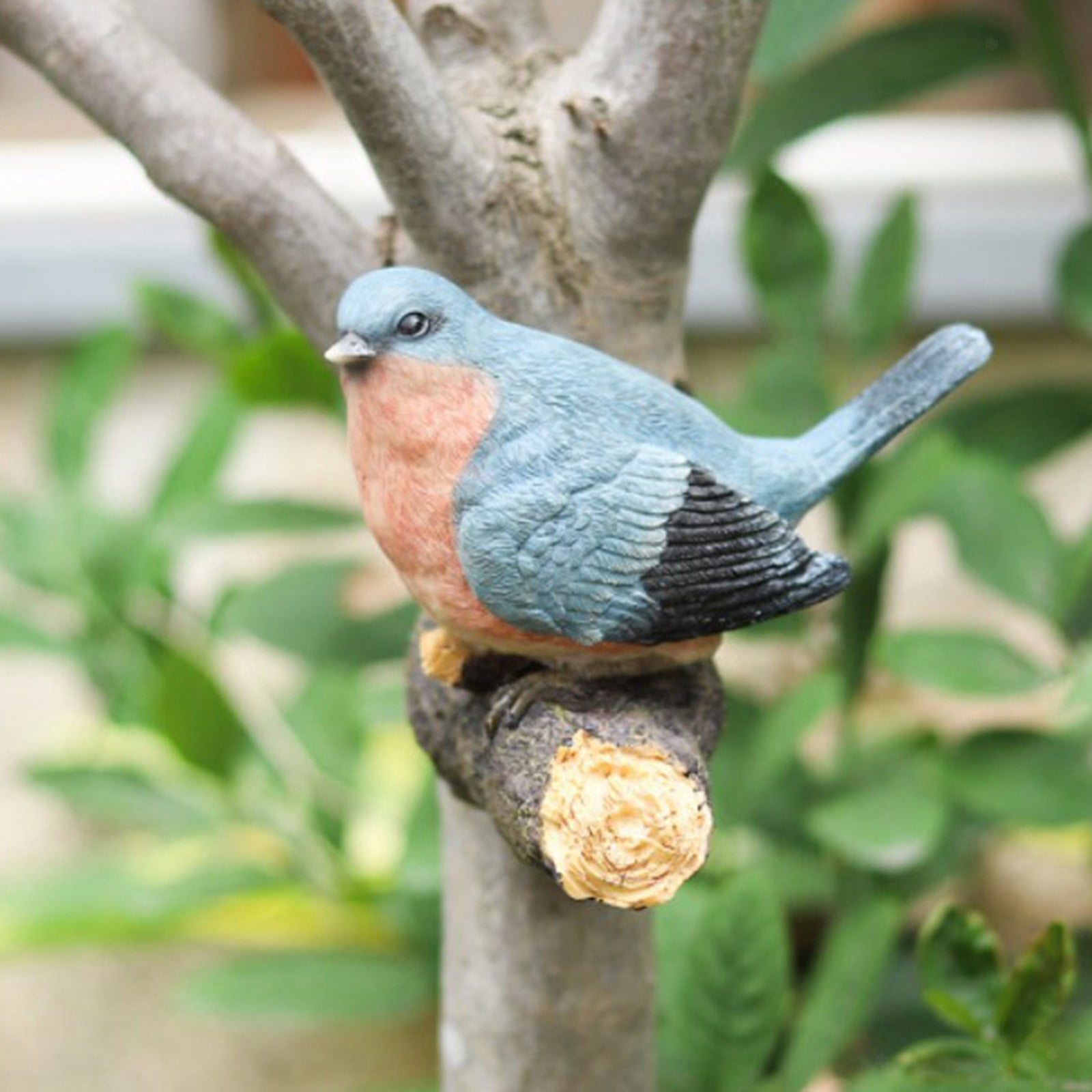 Bird Tree Huggers Bird Garden Statue Outdoor Decor Resin Tree Sculpture ...