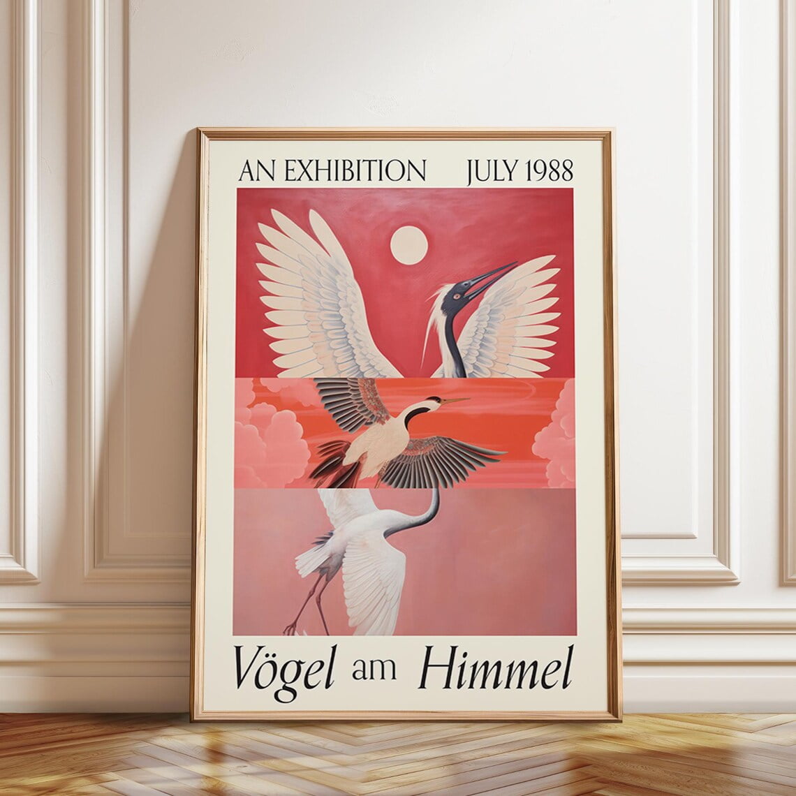 Bird Wall Art Exhibition Poster On Avian Art Bird Decor For Room Animal ...
