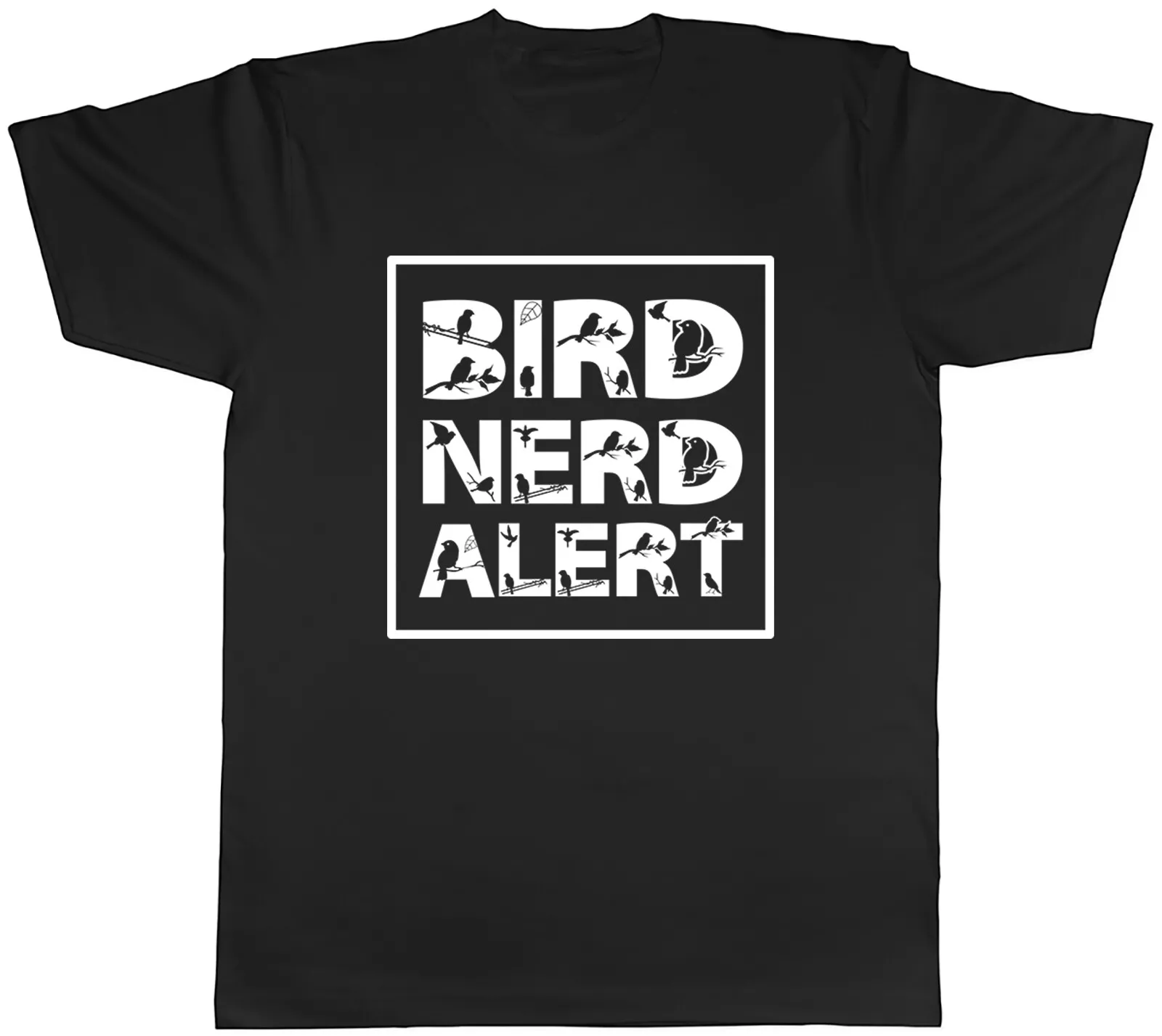 Bird Watching Bird Nerd Alert Funny Nature Wildlife Animal Graphic ...