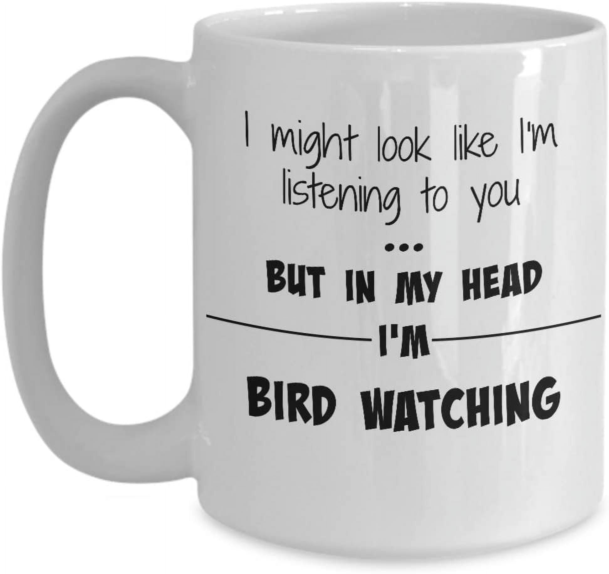 Bird Watching Mug, Birders Gift, Funny Birding Bird Nerd Coffee Mug ...