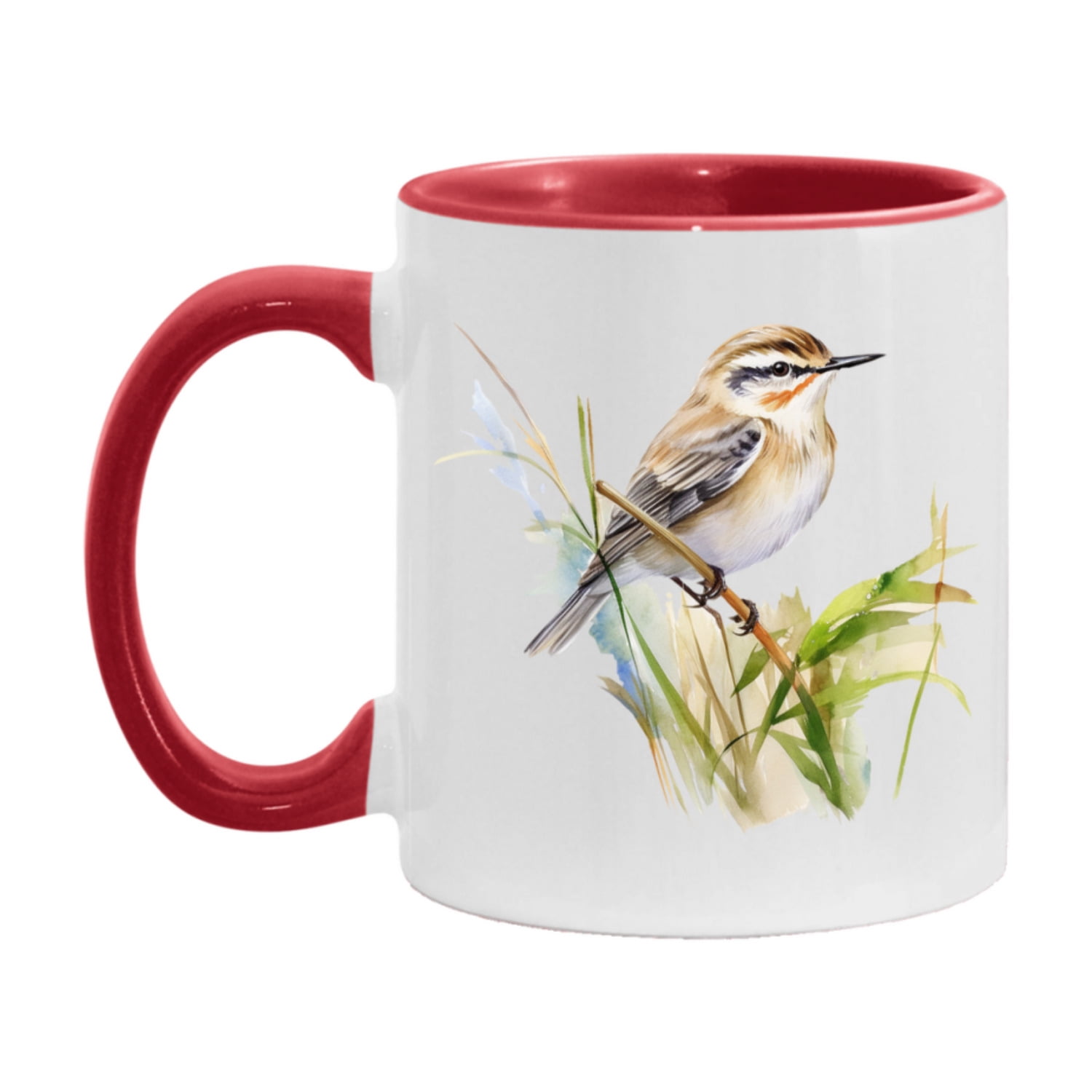 Bird Watching Mug, Sedge Warbler Song Bird Mug, 11oz or 15oz White ...