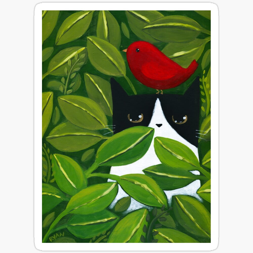 Bird Watching Sticker Phone Decal Water Bottle Stickers Car Decals ...