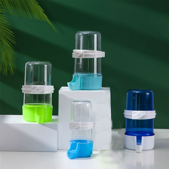 Bird Water Feeder, Automatic Drinker Dispenser, Cage Clip, Plastic Safe ...