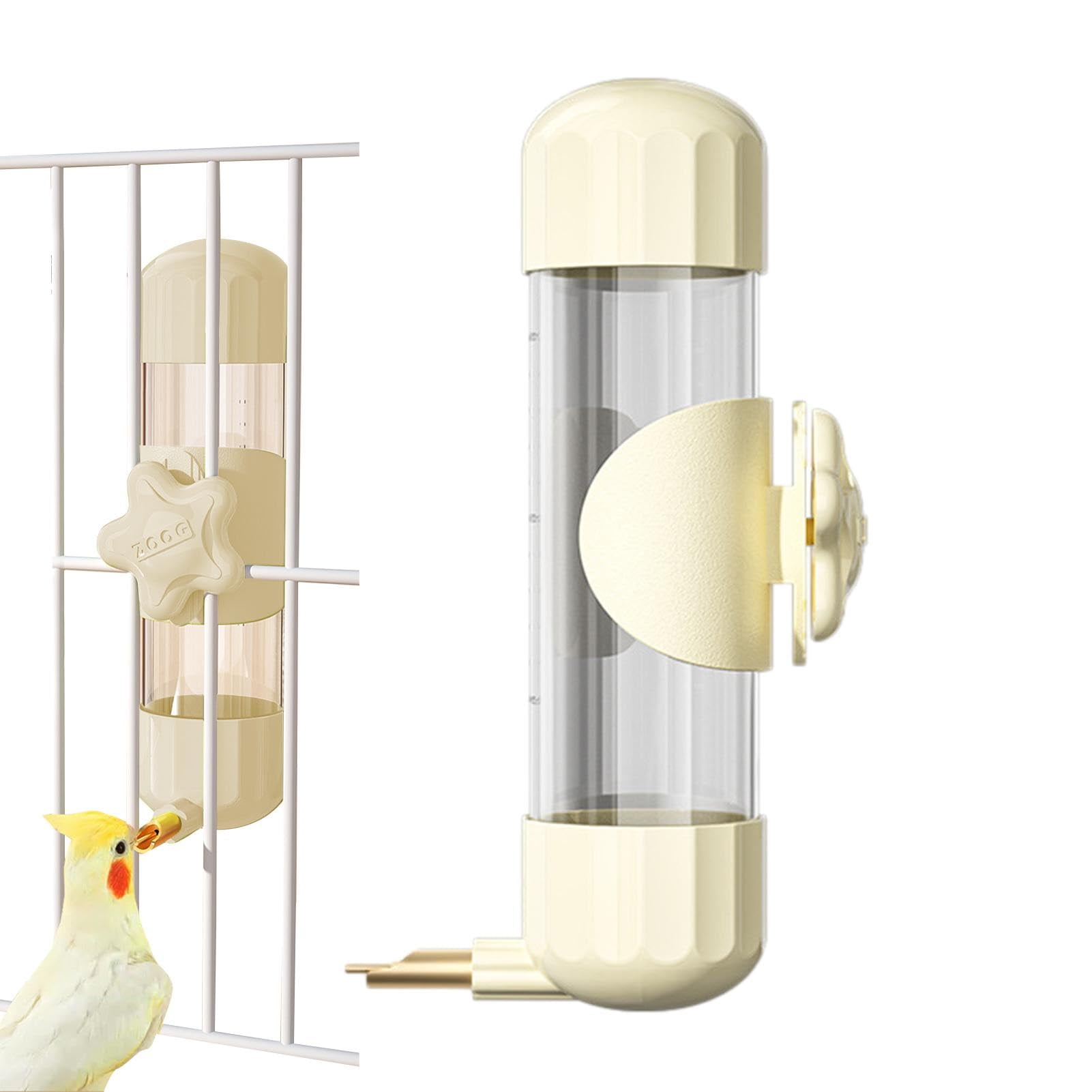 Bird Water Feeder Outdoor, 200ml Automatic Bird Feeder For Cage ...