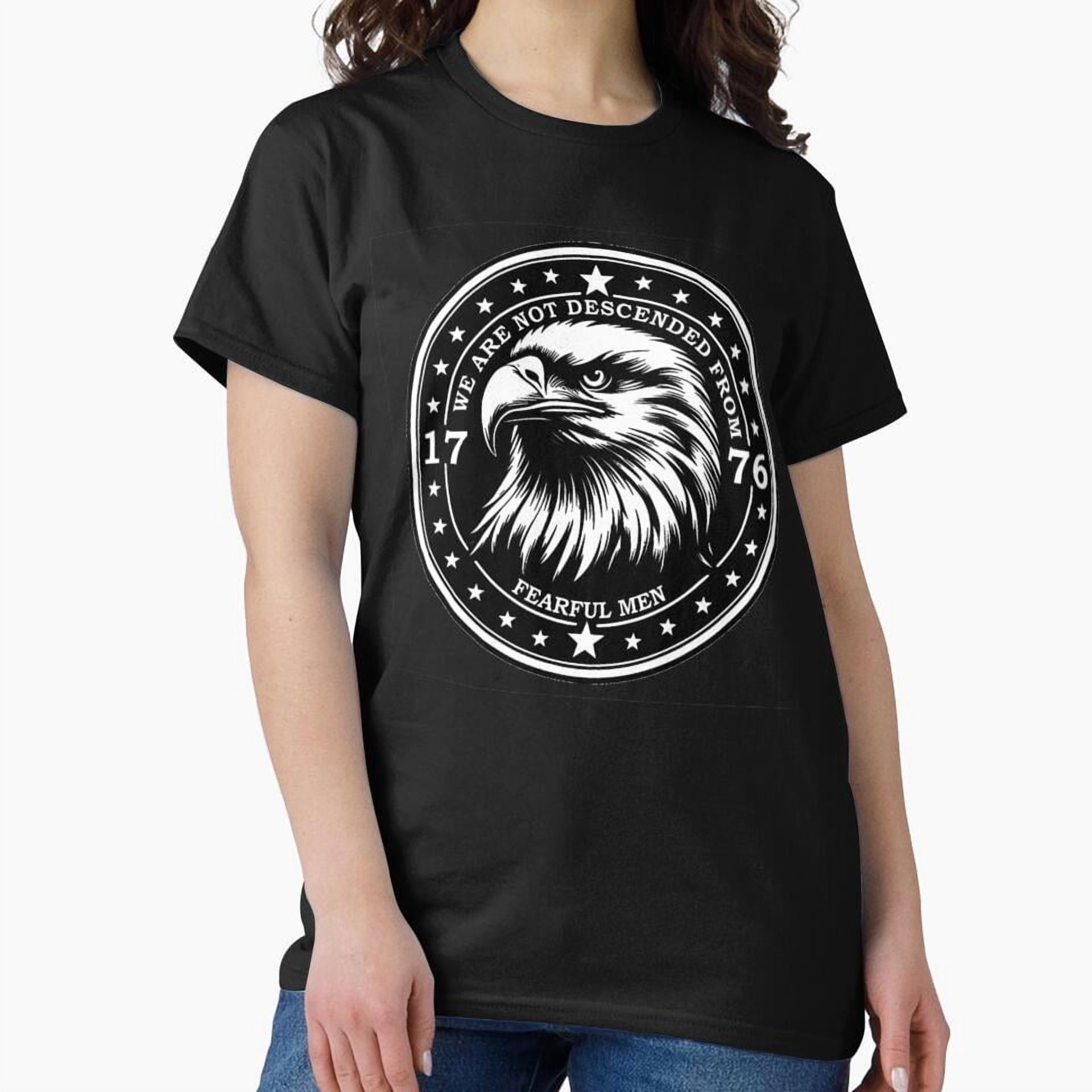 Bird We Are Not Descended From Fearful Men Quote Humor Unisex T-Shirt ...