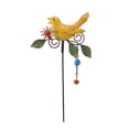 Bird Wind Chime Garden Stake Weatherproof Birds Decoration Metal Stakes ...