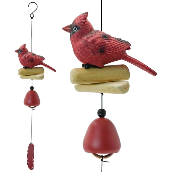 Bird Wind Chimes, Cardinal Wind Bell Pendent for Glory Mothers Love ...