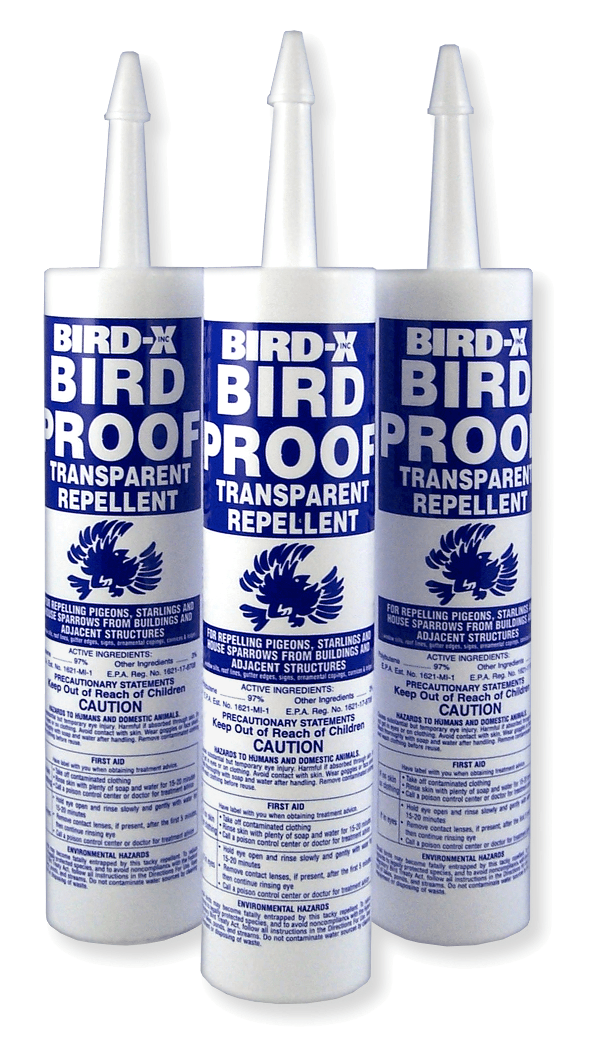 Bird X Bird Proof Bird Repellent Gel, 3 Pack - Walmart.com