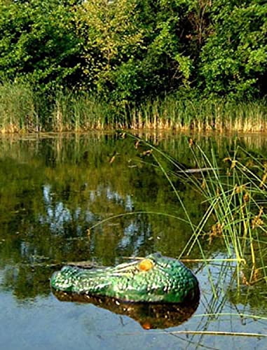 Bird-X Gator Guard® Floating Alligator Head Bird Scare with Reflective ...