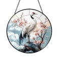 Bird and Blossom Stained Glass Suncatcher – Decorative Window Art ...