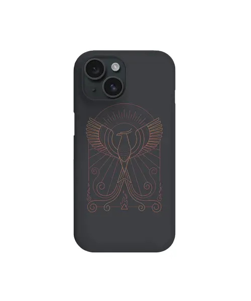 Bird of Fire Mythical Phoenix Phone Case for iPhone 11, 12, 13, 14, 15 ...