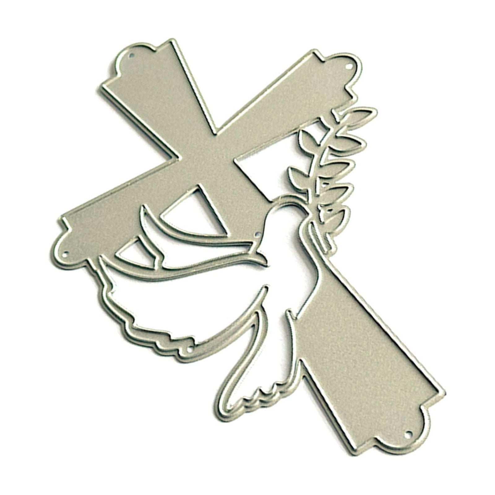 Bird of Peace Cutting Dies Scrapbooking Stencils Carbon Steel Die Cut ...