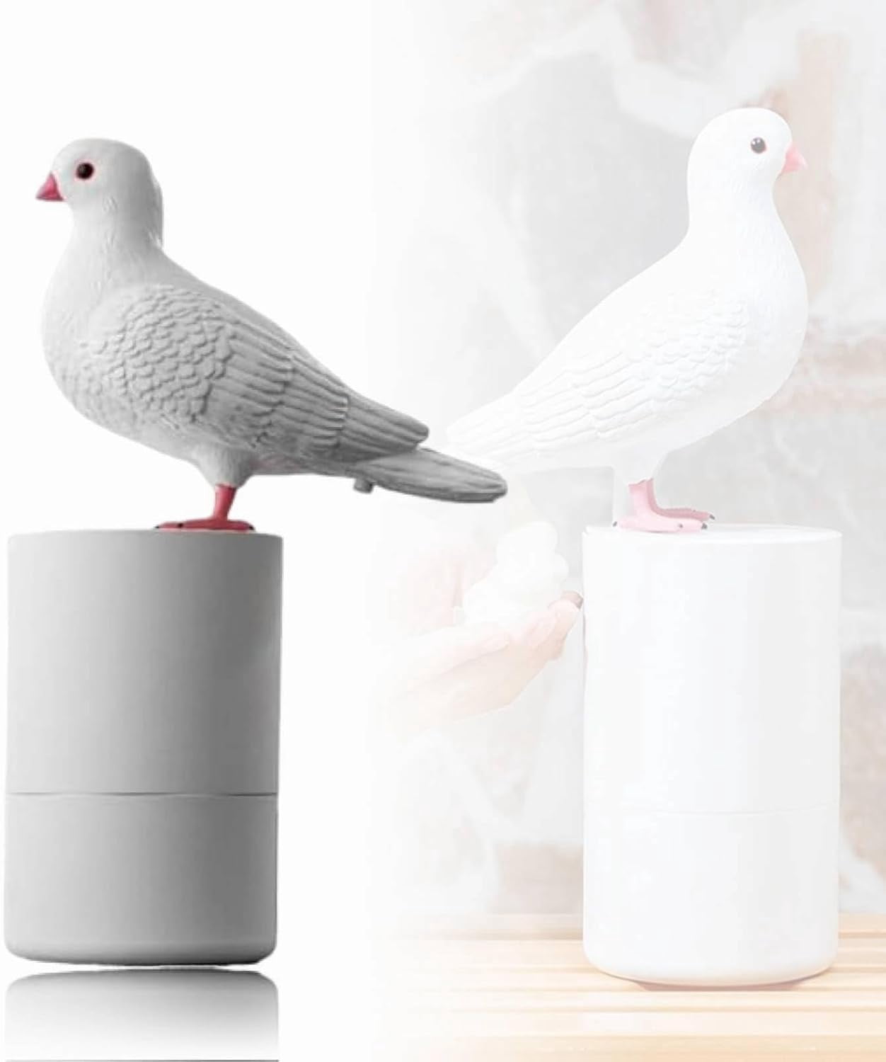 Bird of Peace Foam Soap Dispenser - Funny Pigeon Poop Induction Hand ...