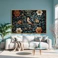 Bird poster, Spring Floral Botanical Wall Art Unframed Paper Print ...