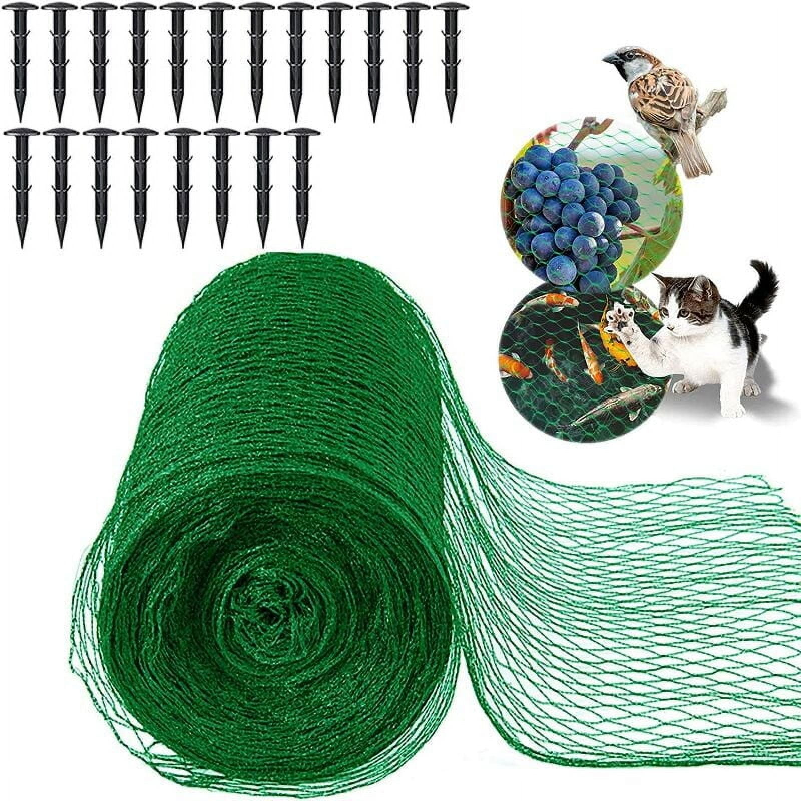 Bird proof net, 4m x 12m protective net, garden net kit, used to ...