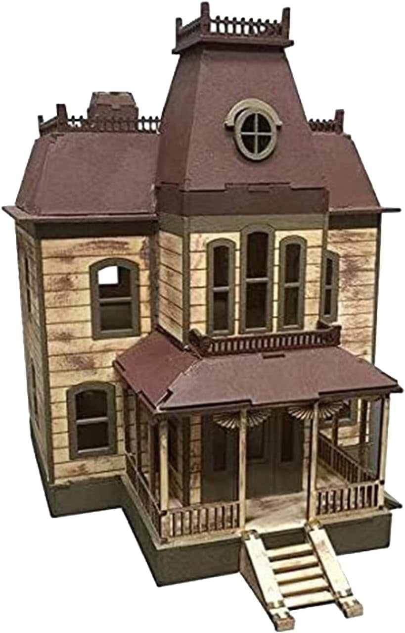 Bird's Wood Shack 3D Wooden Puzzle DIY Miniature Bates House Kit - DIY ...