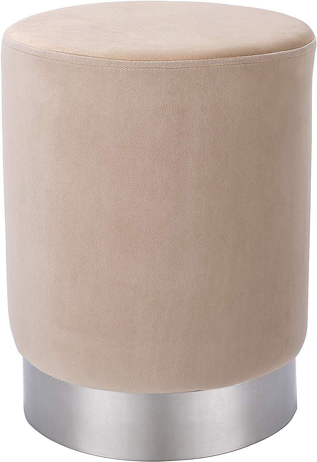 OSP Home Furnishings Smoke AC/USB Charging Ottoman - Walmart.com