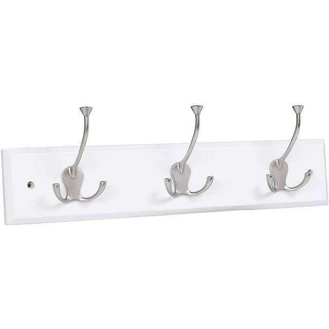 BirdRock Home Tri Hook Coat Rack - 3 Hooks - Wall Mount Hat Rack ...