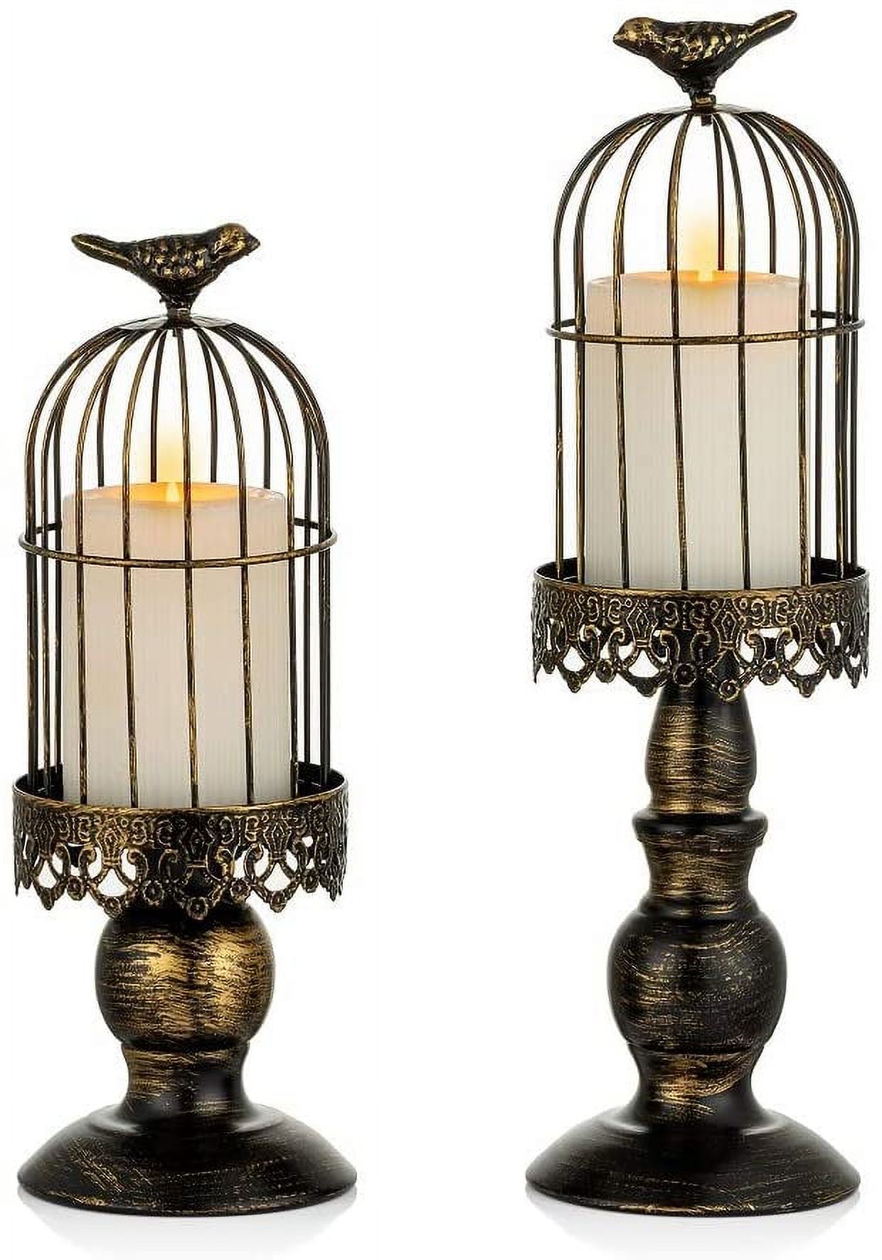 Birdcage Candle Holder Decorative Bird Cages for Weddings Vintage ...