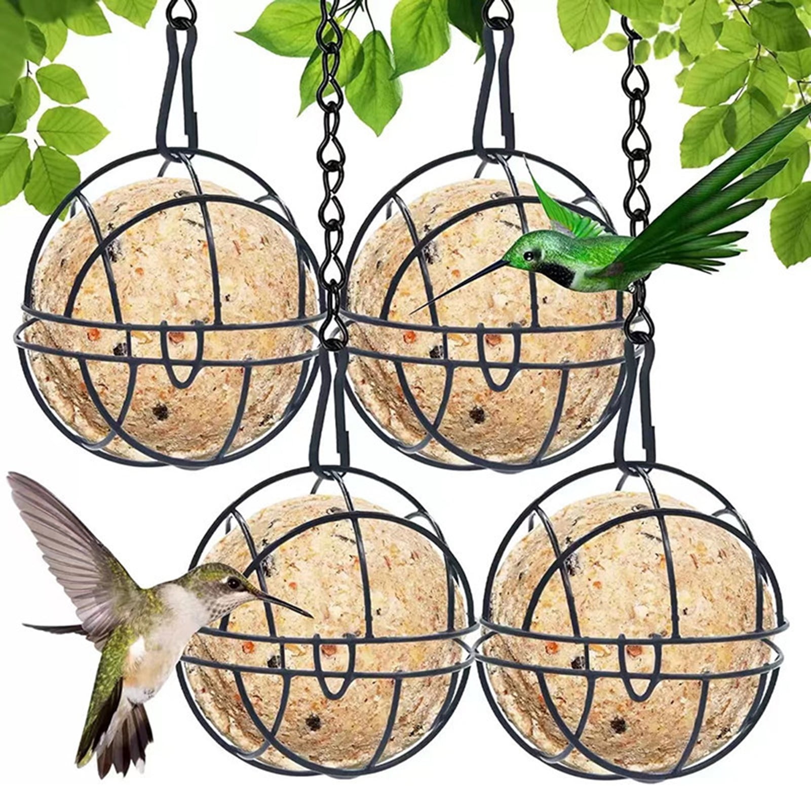 Birdcage Feeder Hollow Out Design Buckle Closing Durable Metal Non ...