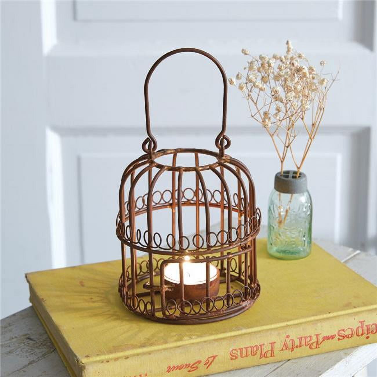 Birdcage Tea Light Holder - Box of 2 - Walmart.com