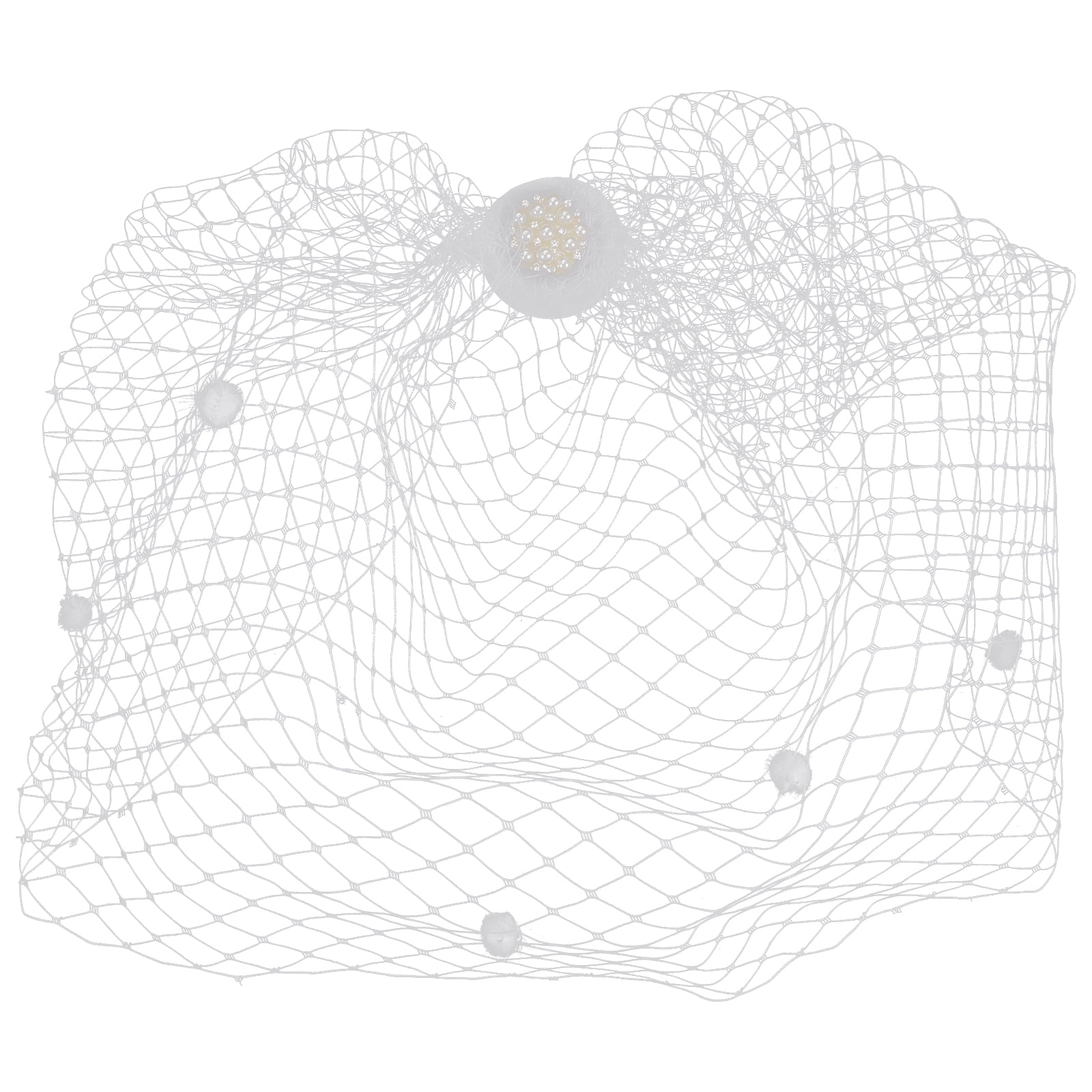 Birdcage Veil Wedding Bride Face Veil Mesh Birdcage Veil Wedding Hair ...