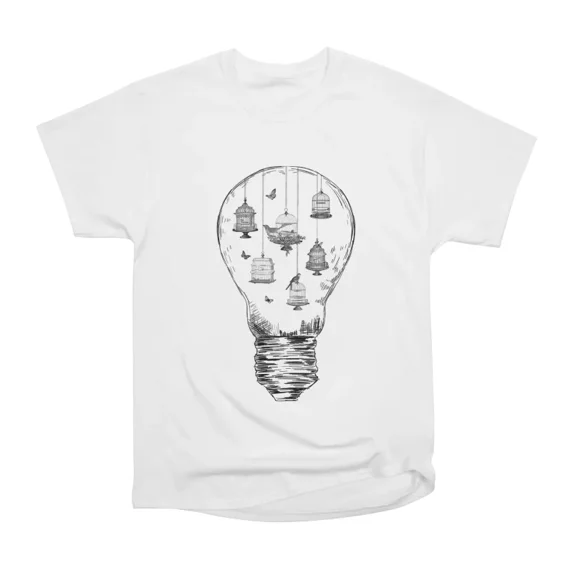 Birdcages Bulb Series T-Shirt Tee Gift For Him Merch For Her Apparel ...