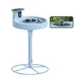 Birdfy Bird Bath with Camera, Solar Powered, Round Pond Fountain, 1080P ...