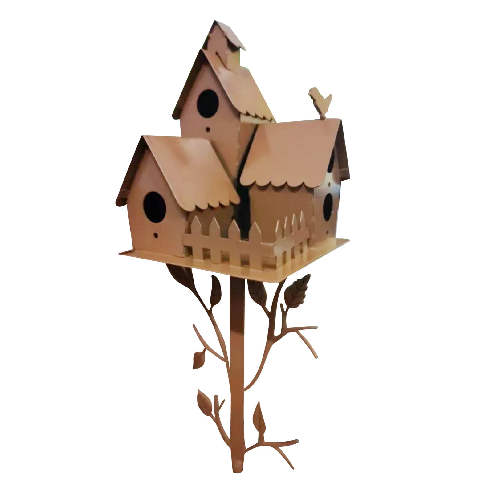 Birdhouse Garden Stakes,Metal Bird House With Pole,Large Bird Houses ...