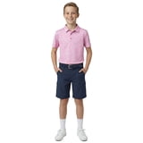 Birdie Bound Boy's Performance Sprinkle Splatter Printed Golf Polo ...