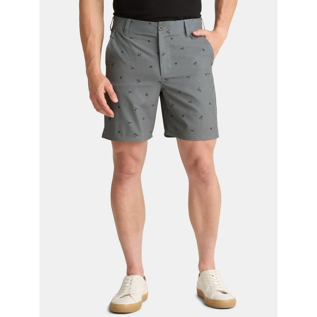 Birdie Bound Men's and Big Men’s Solid and Patterned Golf Shorts, 7 ...